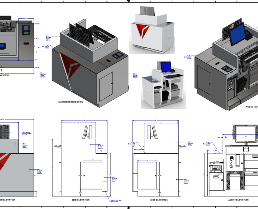 Airline CAD Renderings – Architectural Case Work, Inc.